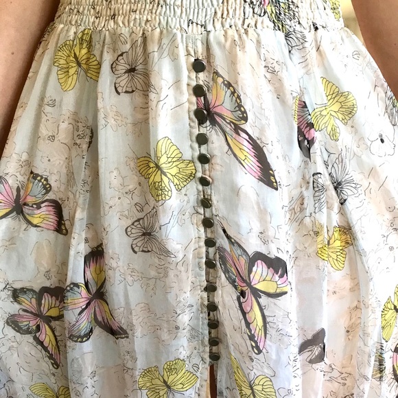 Z&L | Skirts | Butterfly Goddess Maxi Skirt | Poshmark
